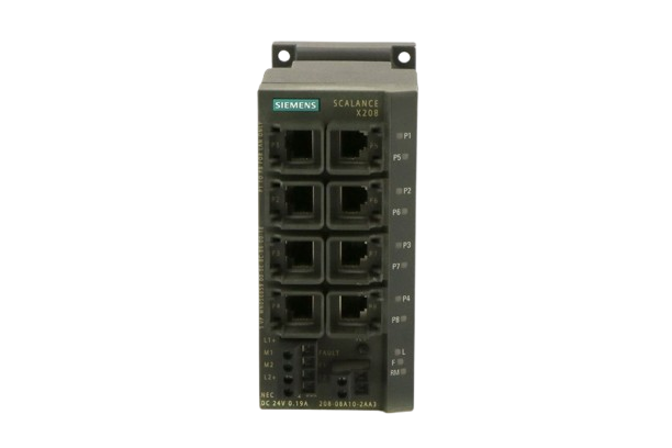 Siemens Simatic Net Industrial Ethernet Switch Scalance X208 6GK5208-0 ...